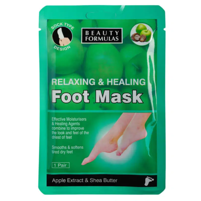 Beauty Formulas Relaxing & Healing Foot Mask » Girly Essentials
